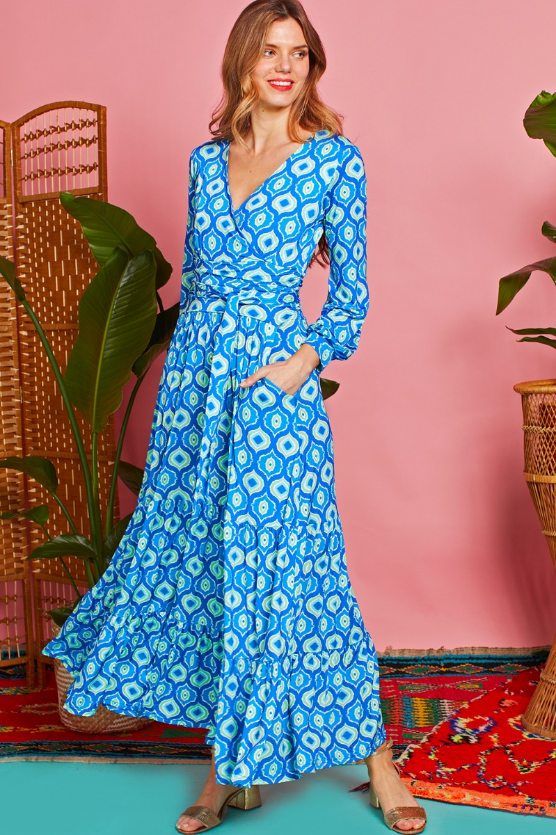 FAYE MAXI EYE BLUE